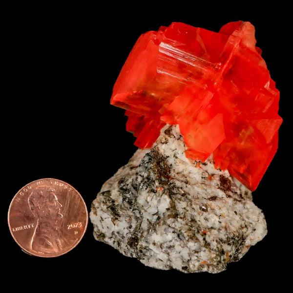 2.4" Stunning Bright Orange Arcanite Crystal Mineral Specimen From Poland