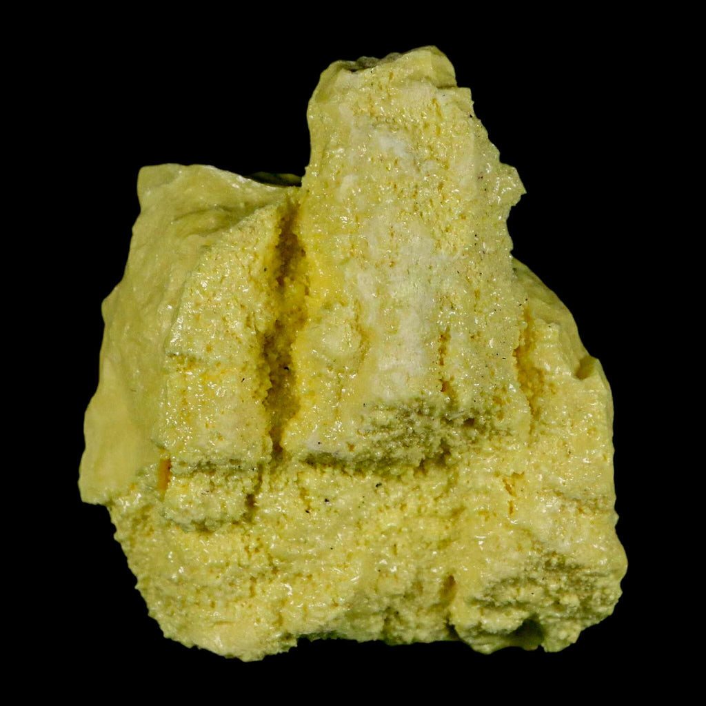 26 Rough Bright Yellow Sulfur Crystal Mineral Specimen From Louisiana